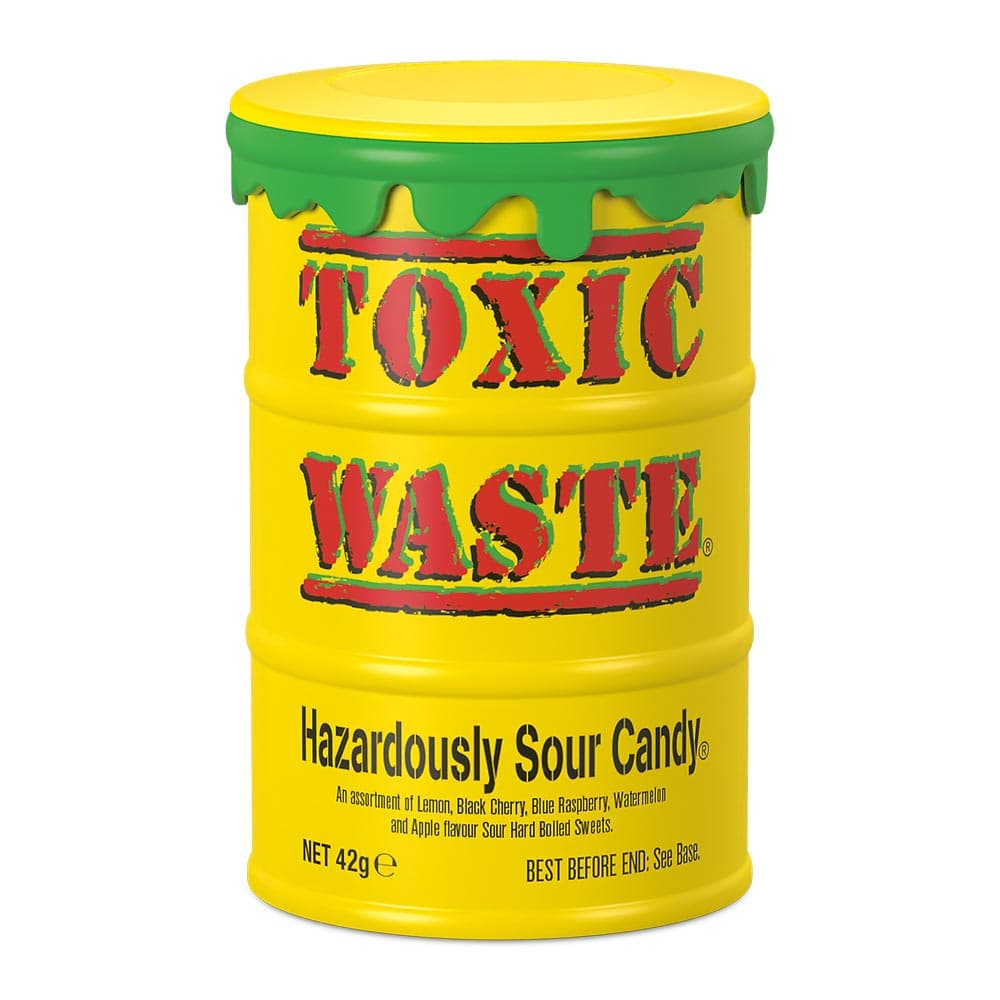 Toxic Waste Sweets | Wholesale Yellow Tubs | Hancocks