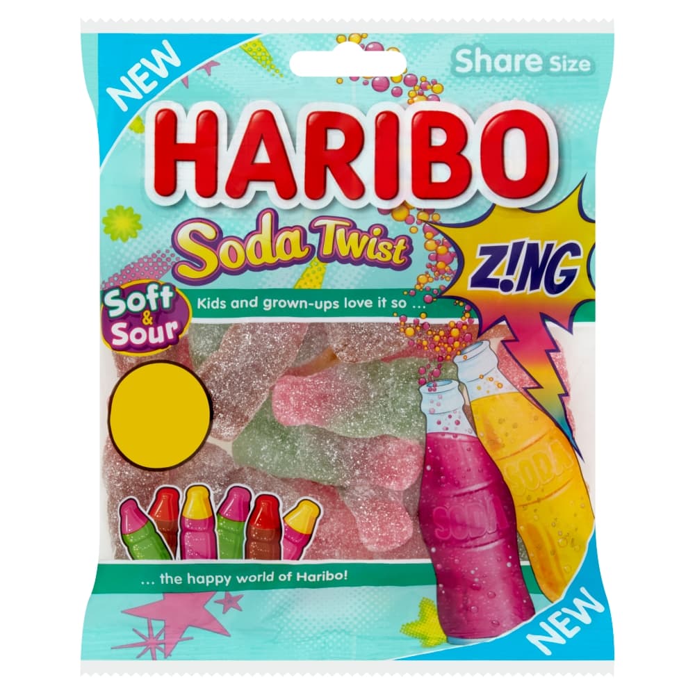 Haribo Soda Twist Zing 160g £1 PMP