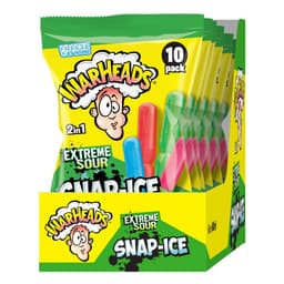 Warheads Extreme Sour 2 in 1 Snap Ice Sticks 450ml