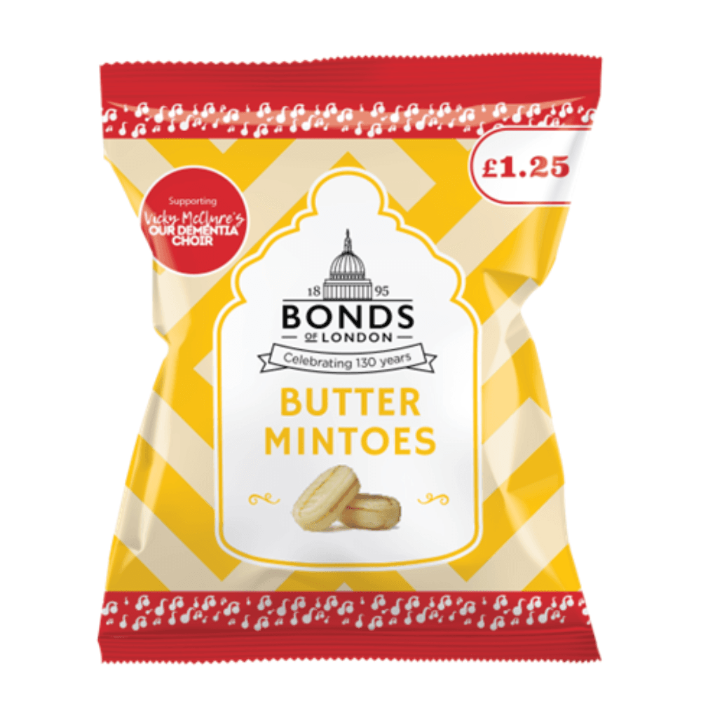 Bonds Butter Mintoes 120g £1.25 PMP