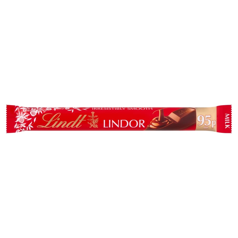 Lindt Lindor Milk Chocolate Bar 38g 95p PMP