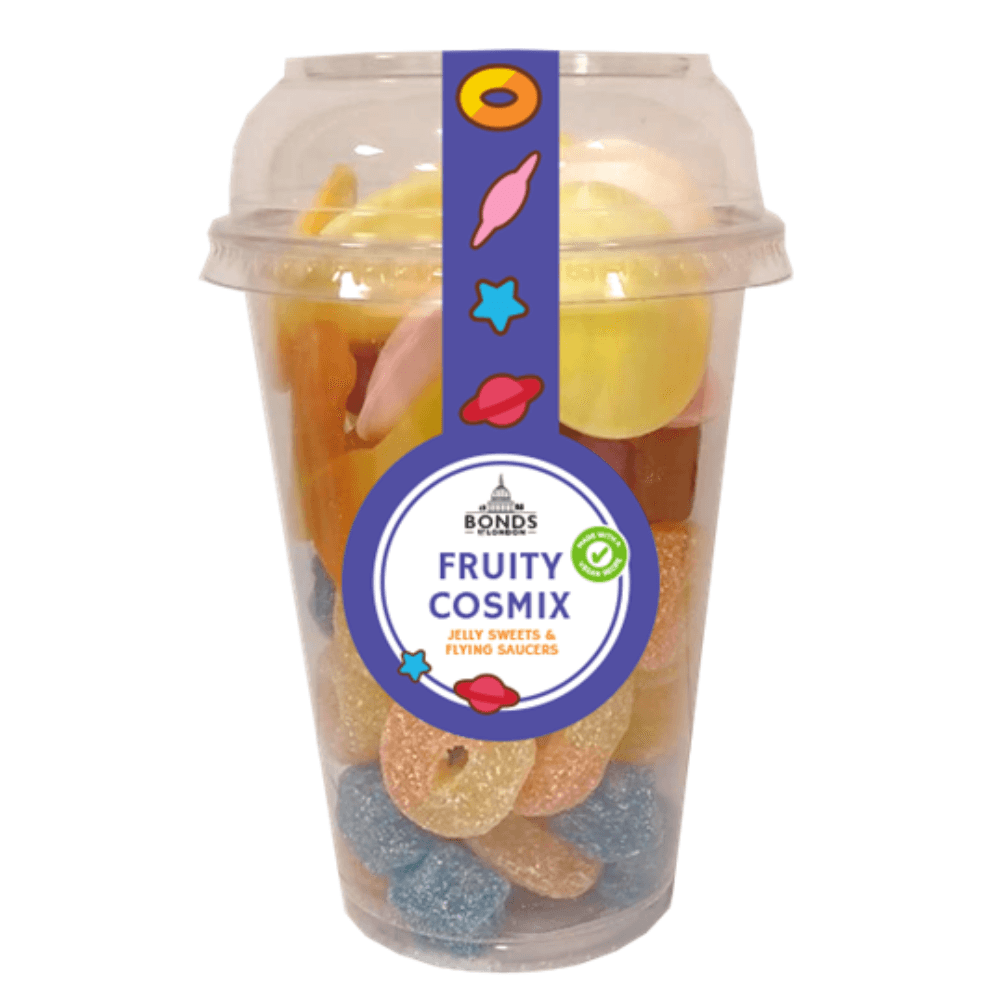 Wholesale Bonds Fruity Cosmix Candy Cup 290g | Hancocks