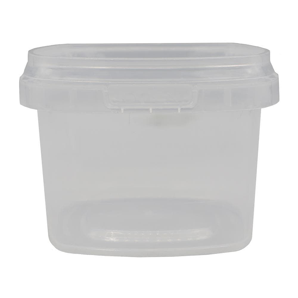 Accessories Square Tub With Tampersealed Lid 50 Pack (Empty)