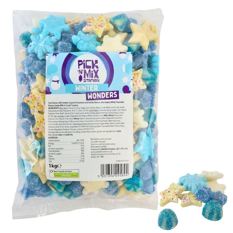 Pick n Mix Station Winter Wonders Bag 1kg