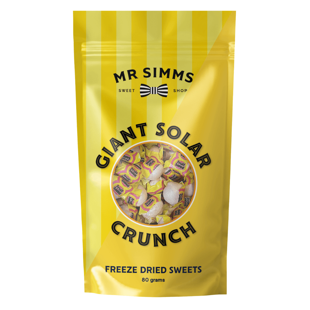 Mr Simms Giant Solar Crunch Freeze Dried Sweets Pouch 100g