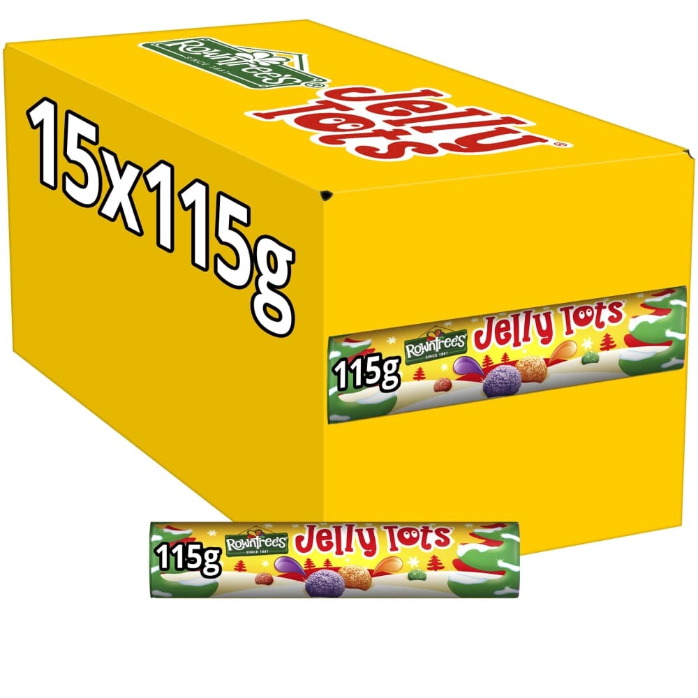 Rowntree's Jelly Tots Giant Tube 115g