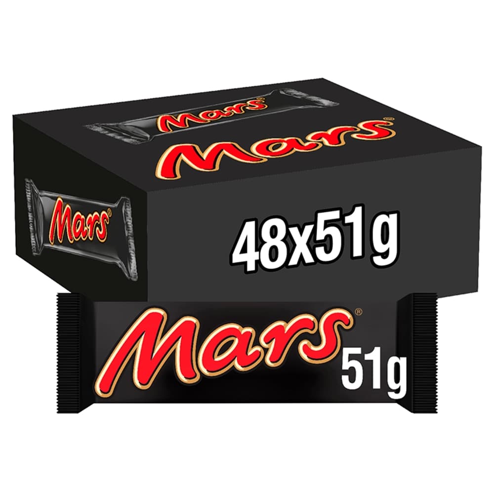 Mars Caramel, Nougat & Milk Chocolate Snack Bar 51g